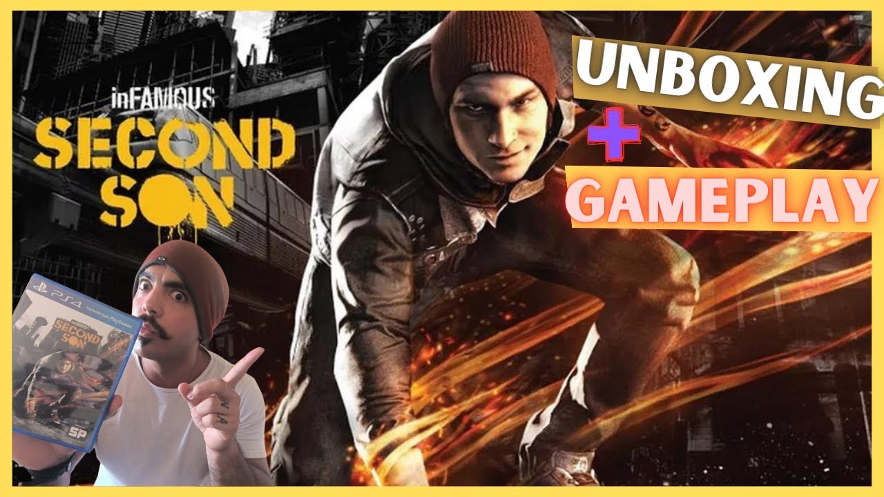 Unboxing: Infamous Second Son (PS4) Mais Gameplay Com Informações Nerds ...