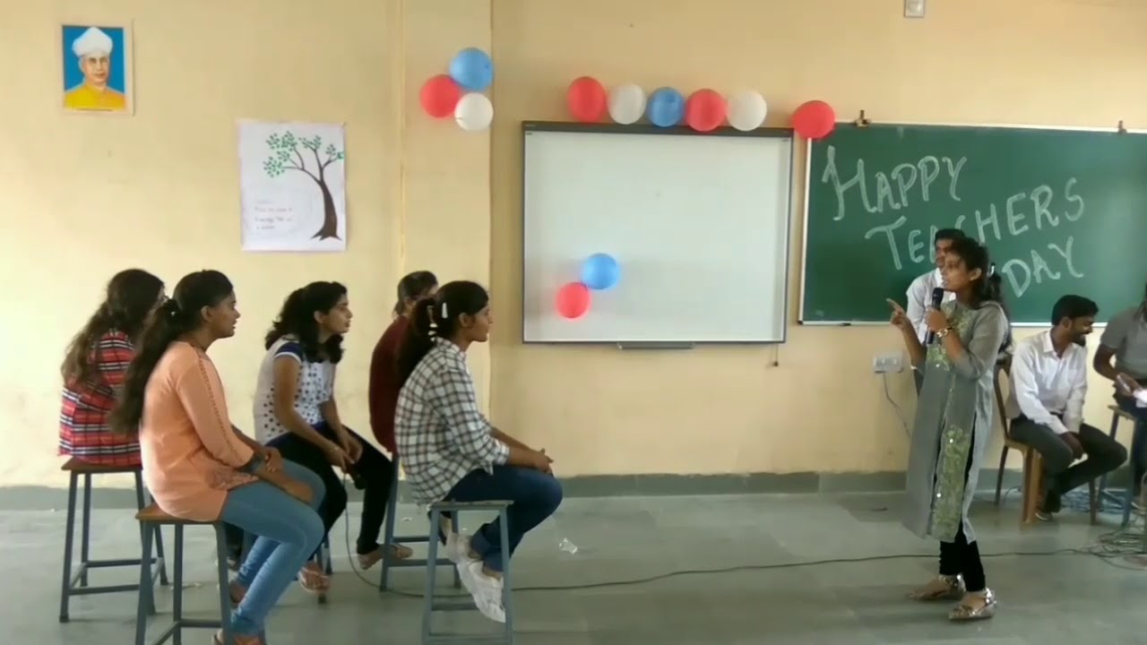 TEACHERS DAY 2K17 Cet Bikaner - YouTube