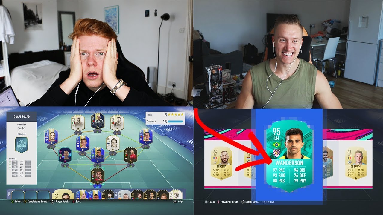 199!?! THE ULTIMATE FUT DRAFT CHALLENGE VS REEV! FIFA 19 ULTIMATE TEAM ...