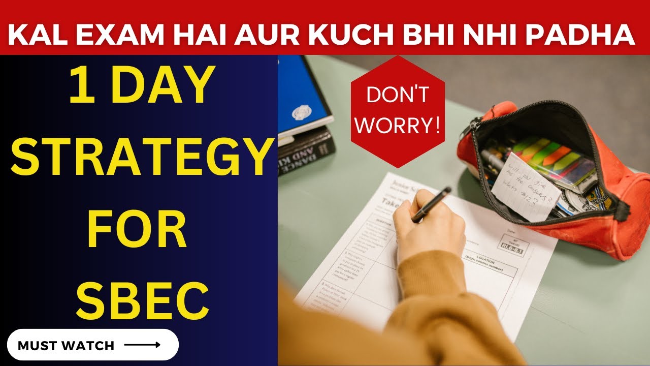"Last-Minute SBEC Exam Prep: Don't Panic! 1-Day Strategy for Success ...