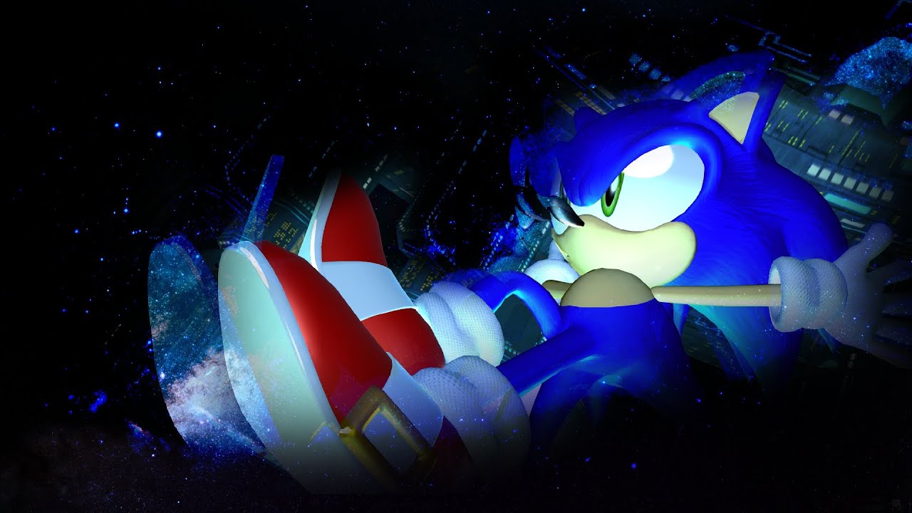 3D Rendered SA1 Sonic In Sonic Generations - YouTube