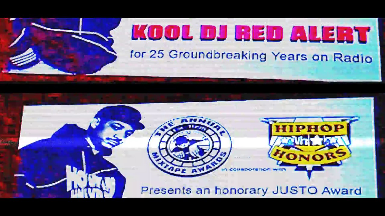 Kool DJ Red Alert honorary 'Red Justo Award' w/ VH1 Hip Hop Honors ...