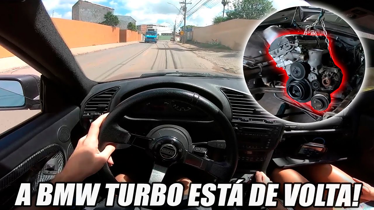 Montamos o MOTOR FORJADO da BMW TURBO e PRIMEIRO TESTE NA RUA! - YouTube
