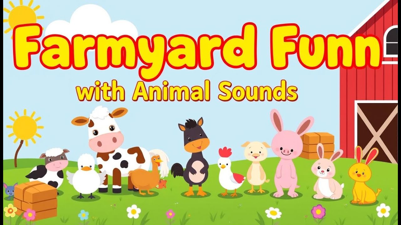 Farmyard Fun with Animal Sounds - YouTube