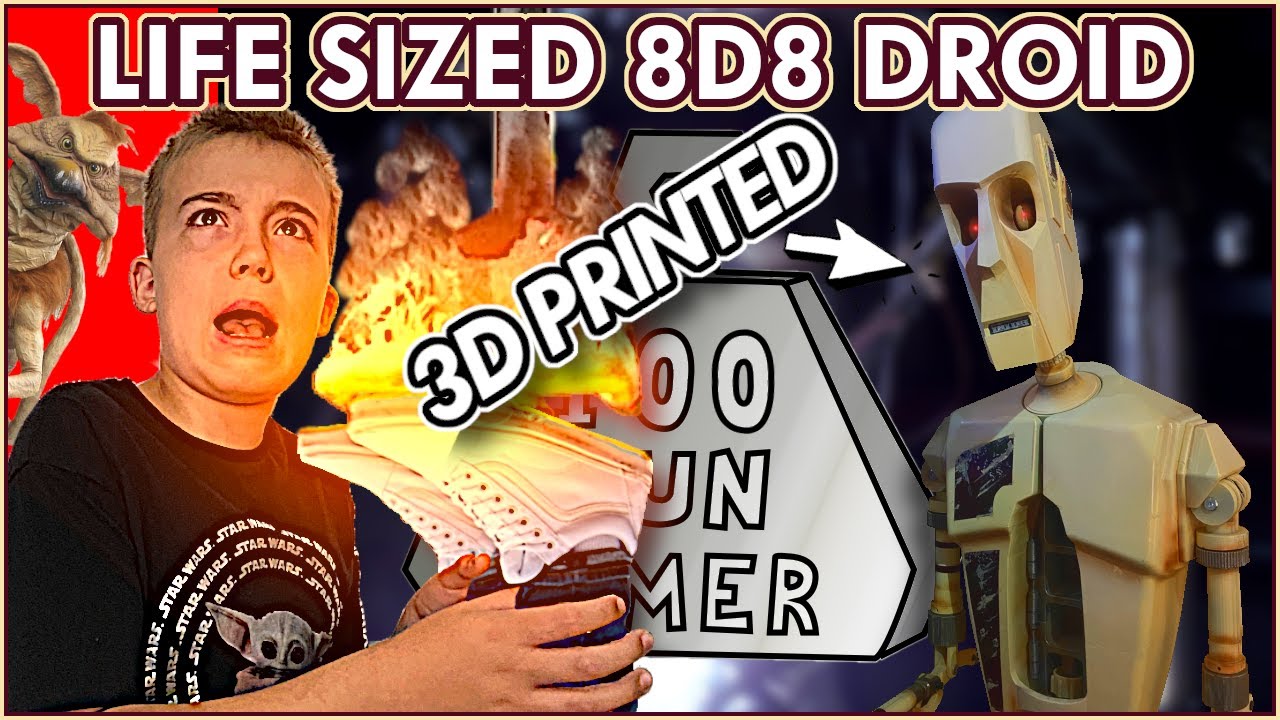I built a LIFE SIZED Star Wars 8D8! - 3D Printed 1:1 Scale Jabba's ...