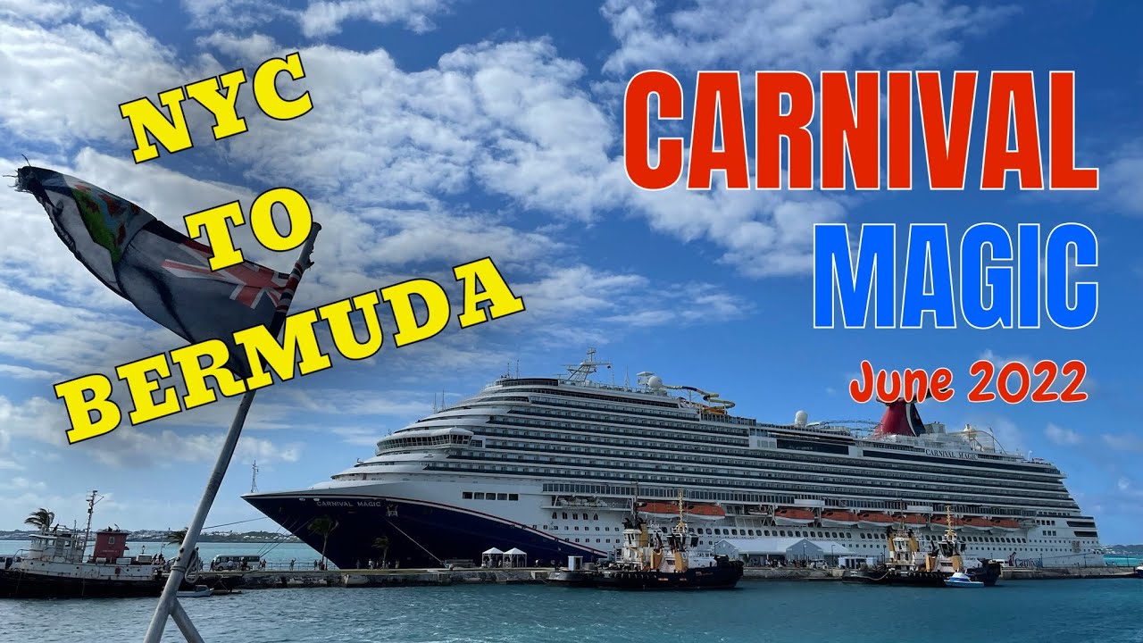 Carnival Magic Cruise to Bermuda 2022 - YouTube