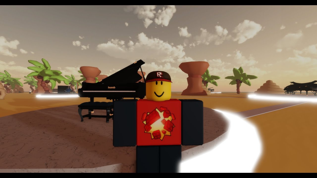 Roblox piano sheets: Funky town - YouTube