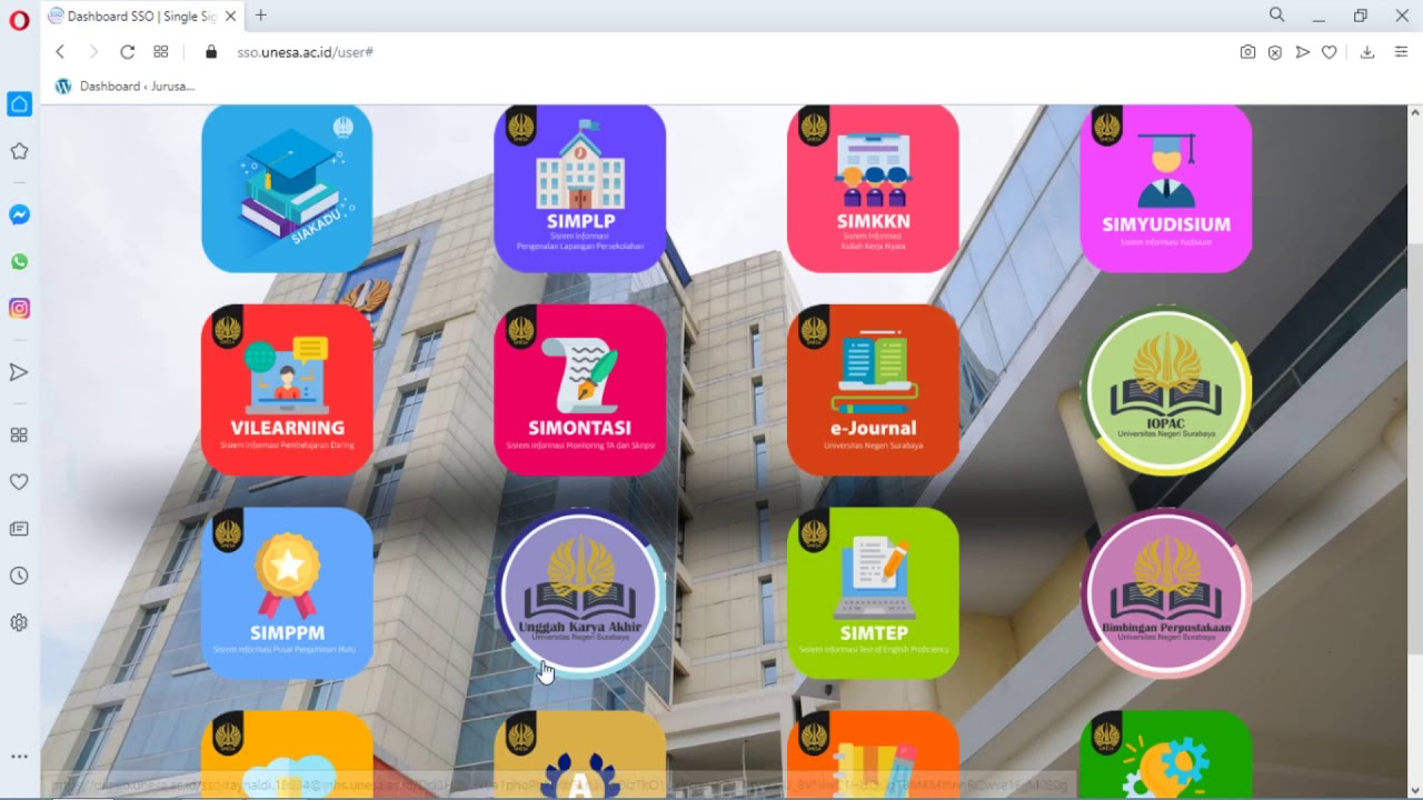 Layanan SSO Unesa - YouTube