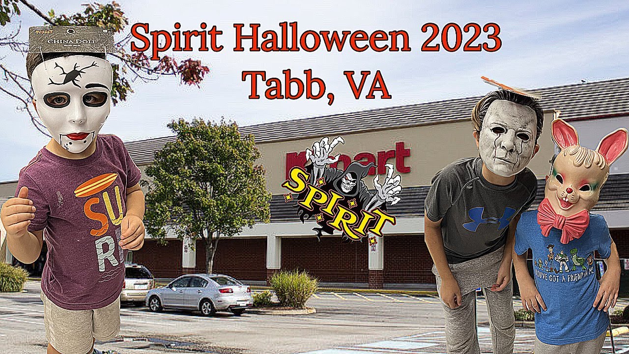 Spirit Halloween Tabb VA - YouTube