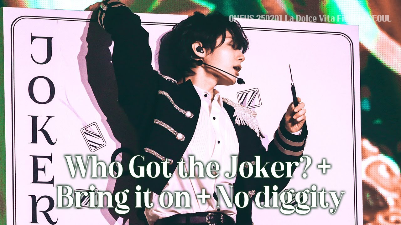 [4K/풀캠] 250201 원어스 - Who Got the Joker+덤벼+반박불가(LTK.ver)@La Dolce Vita ...