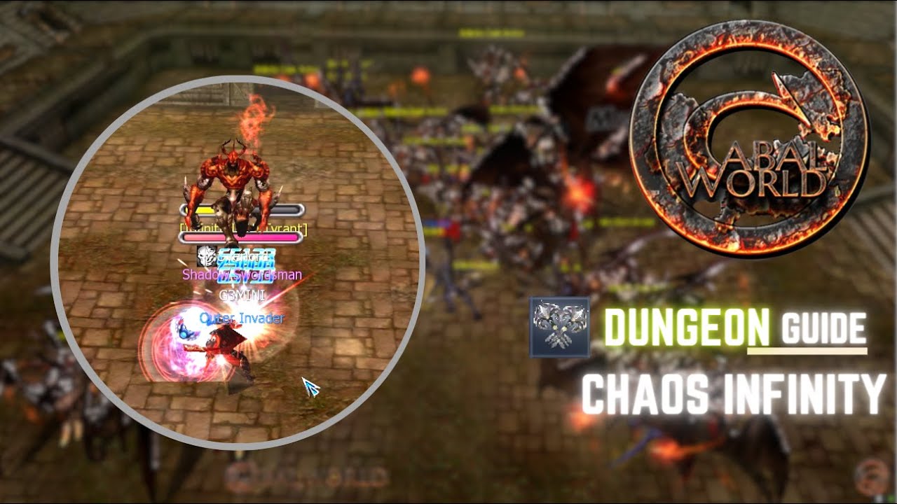 CABAL WORLD - Chaos Infinity Dungeon - Walk Through [Guide] Key of Infinite Chaos - YouTube