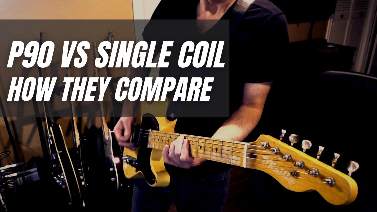 P90 vs Single Coil in a Telecaster - YouTube