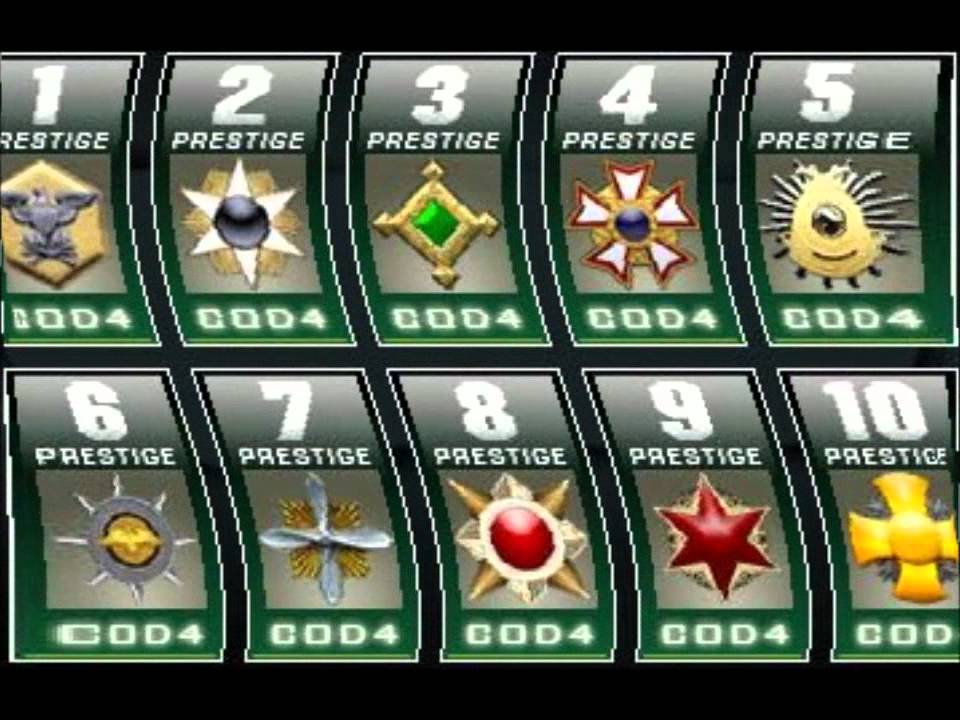 Cod Prestige Emblems - YouTube