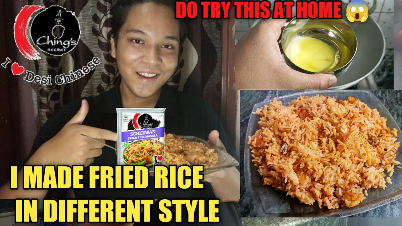I Made Fried Rice in Different Style | Do try this at Home | Fried Rice ...