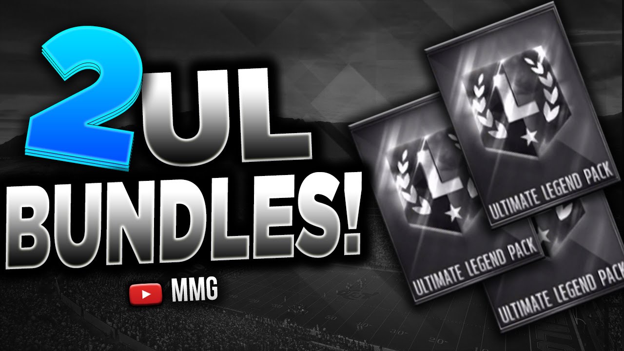 2x Ultimate Legend Bundles! Madden Mobile 16 - YouTube