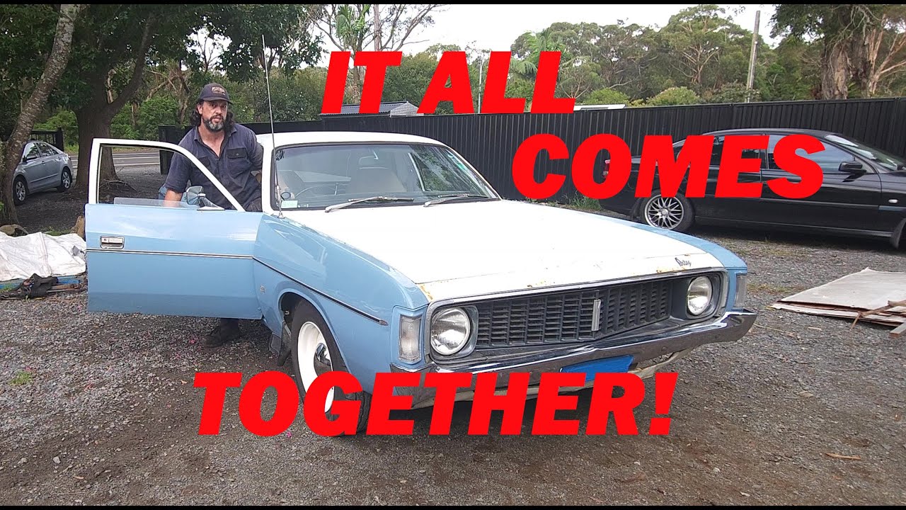Fixing a mates VJ Dodge ute. Front suspension rebuild, custom exhaust ...