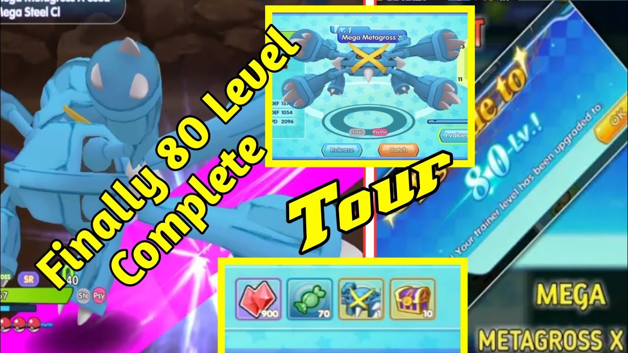 Finally 80 Level Complete Tour | Mons Awaken Pocketown - YouTube
