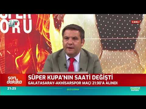 Süper Kupa'nın saati değişti!