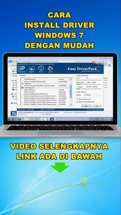 Cara Install Driver Windows 7 Dengan Mudah #djctutorial #djcofficial - YouTube