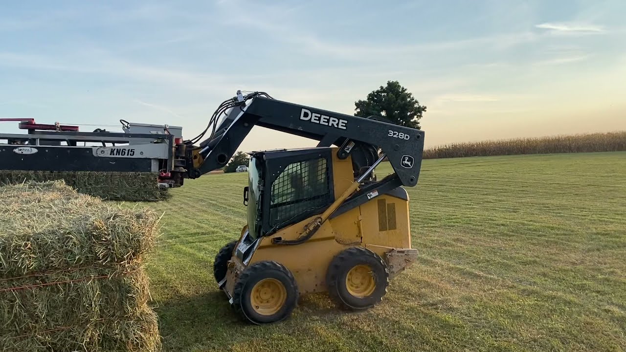 Not Done Yet Baling Second Cut Hay Before Leaving The Farm not-done-yet-baling-second-cut-hay-before-leaving-the-farm