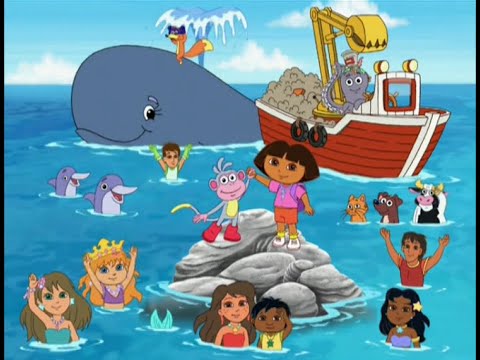 Dora the Explorer - We Did It! (Irish) (Dora Saves the Mermaids) - YouTube