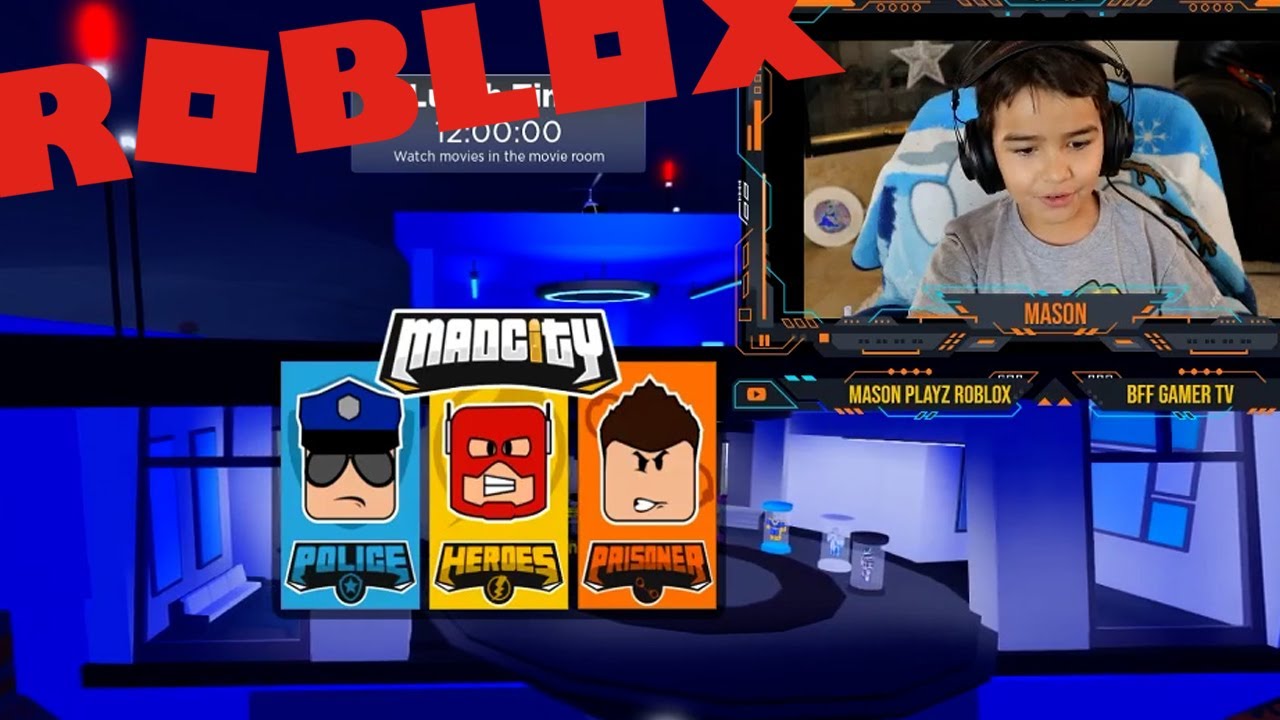 Mason Playz Roblox Mad City with Friends - YouTube