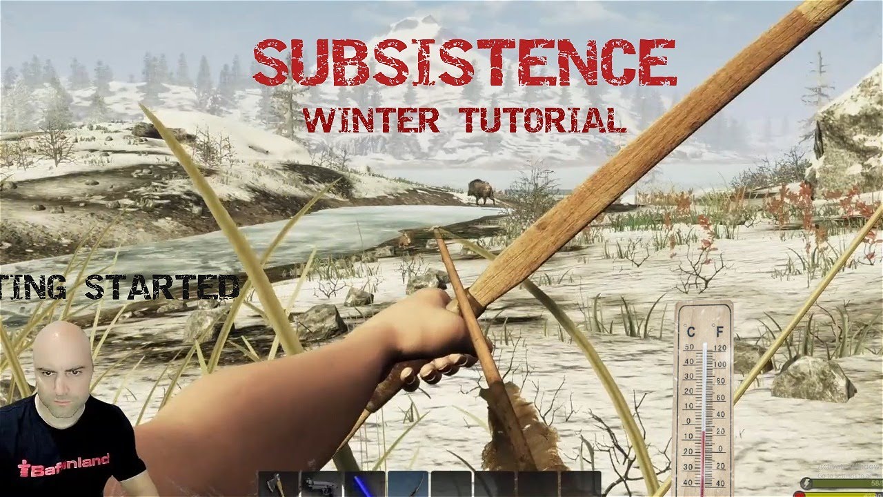 STOP! SUBSISTENCE Winter Tutorial. Watch before trying! - YouTube