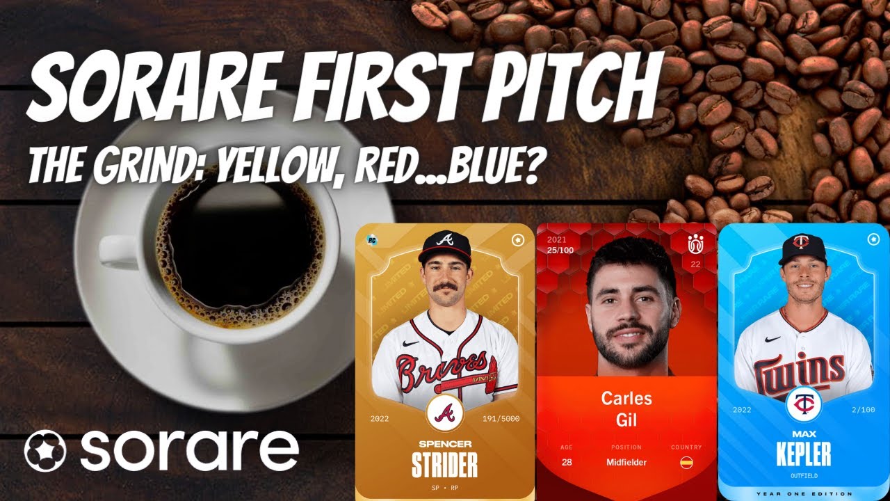 Sorare First Pitch: THE GRIND - Yellow, Red...Blue? - YouTube