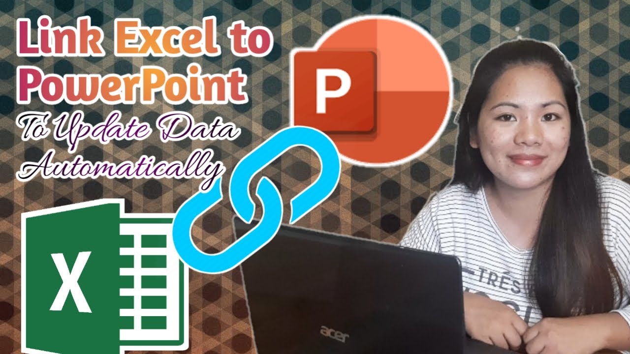 How to LINK Excel to Powerpoint to Update Data Automatically |Gets Hobbies - YouTube