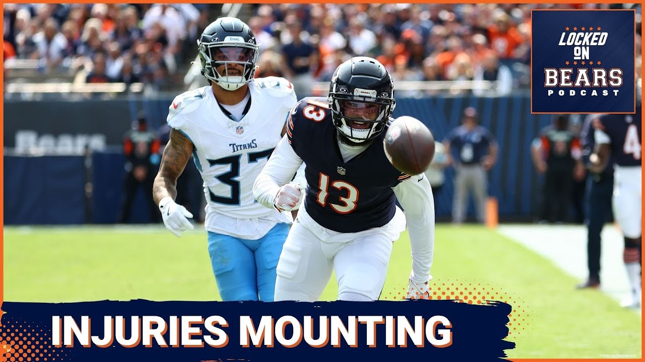 Chicago Bears injuries are compounding problems around Caleb Williams ...
