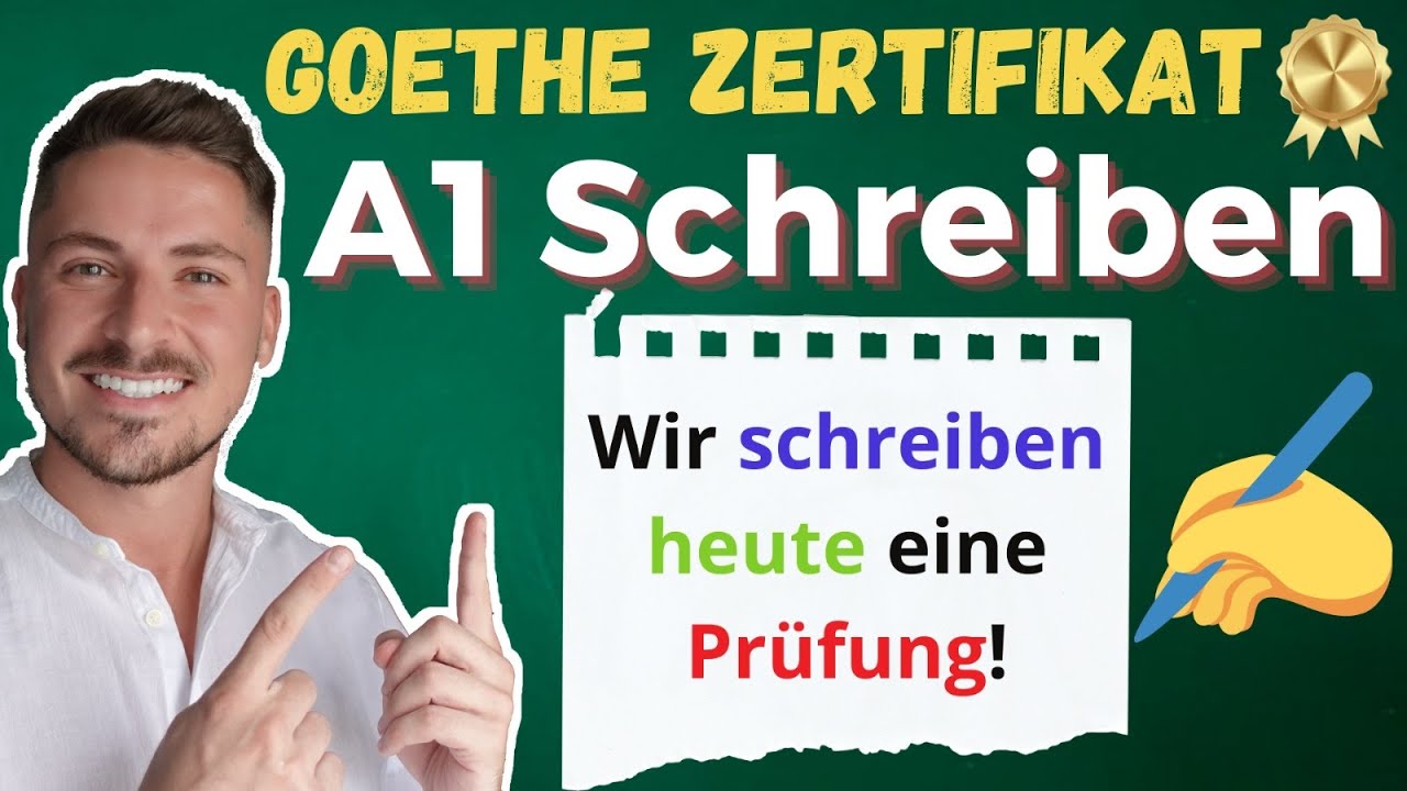Provimi A1 Pjesa Schreiben - Goethe Zertifikat A1 / Meso Gjermanisht ...