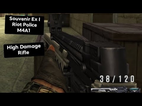 Bull SF "Single Mode Gameplay" [ Souvenir Ex I ] Riot Police M4A1 ...