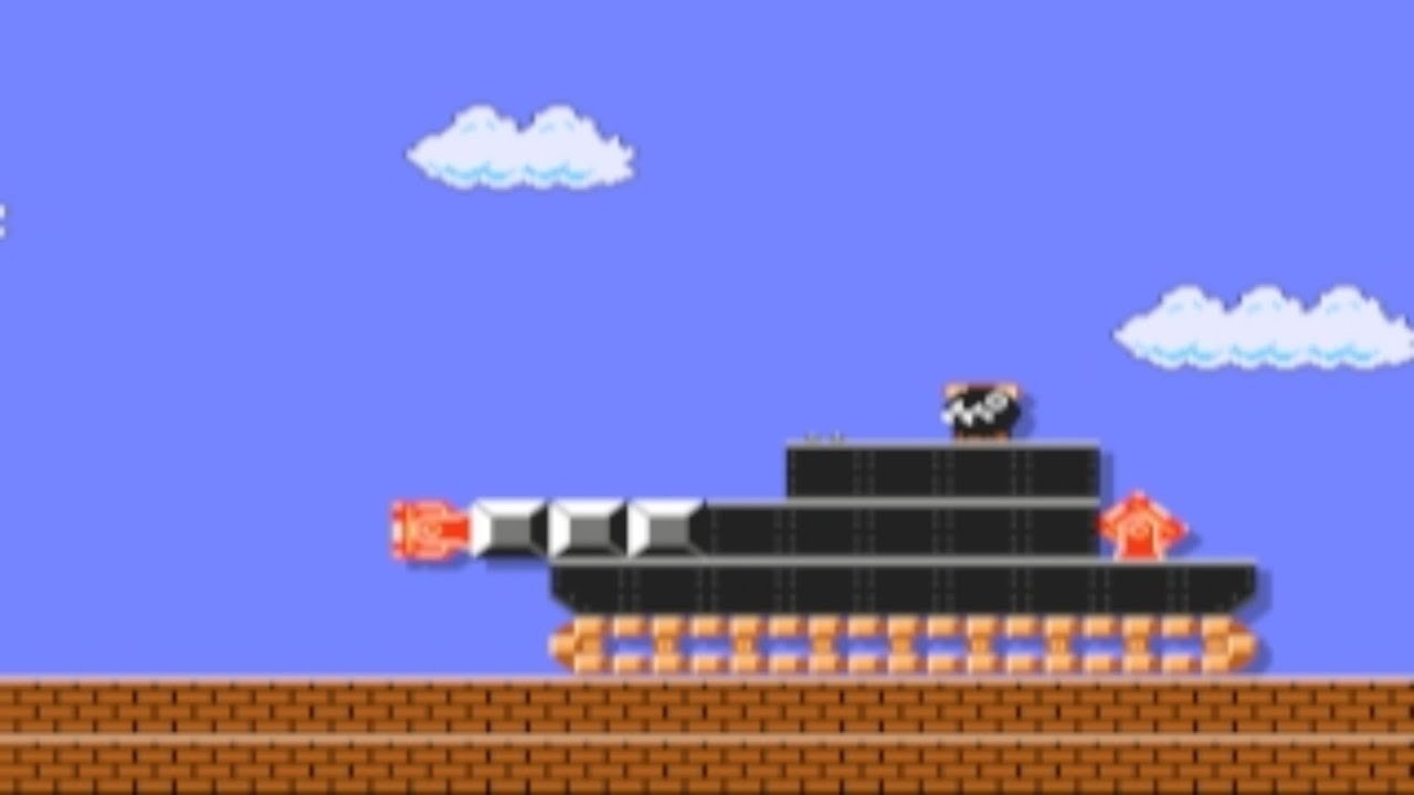 Tank Invasion by Ethan - Super Mario Maker - No Commentary 1bq - YouTube