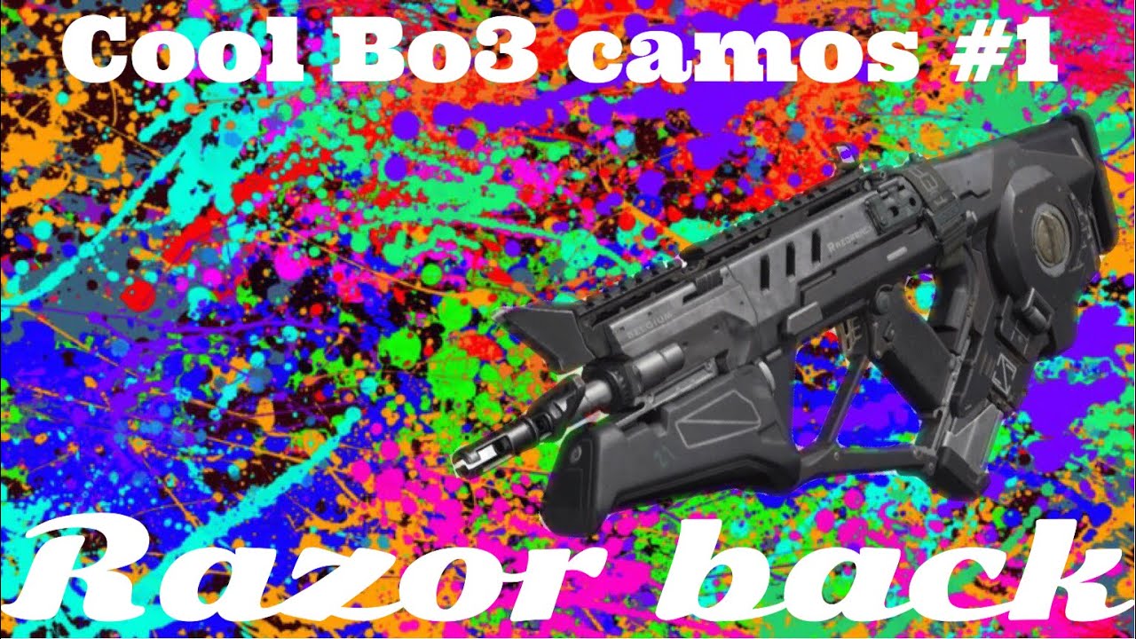 Bo3 Cool Camos #1 - YouTube