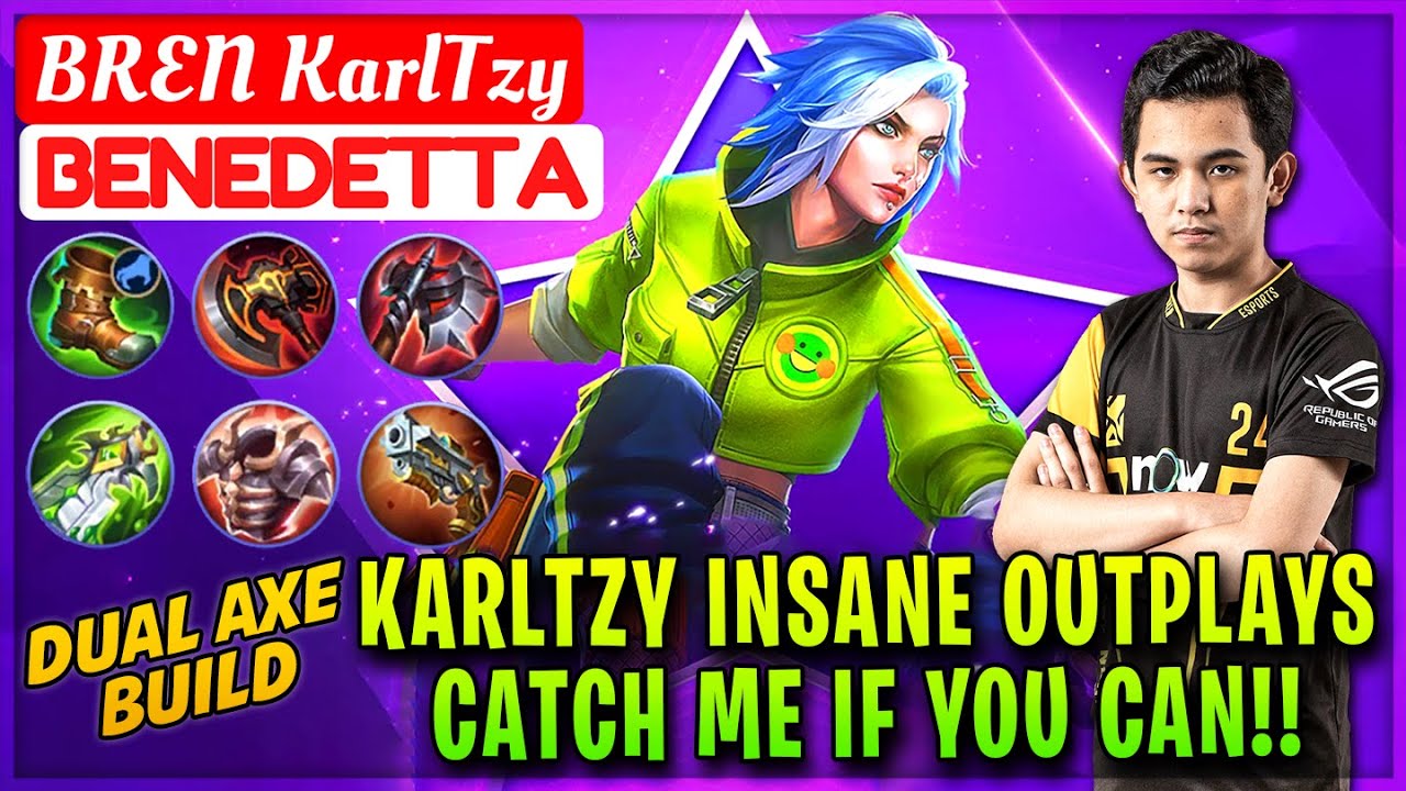 KarlTzy Insane Outplays, Catch Me If You Can [ BREN KarlTzy Benedetta ...