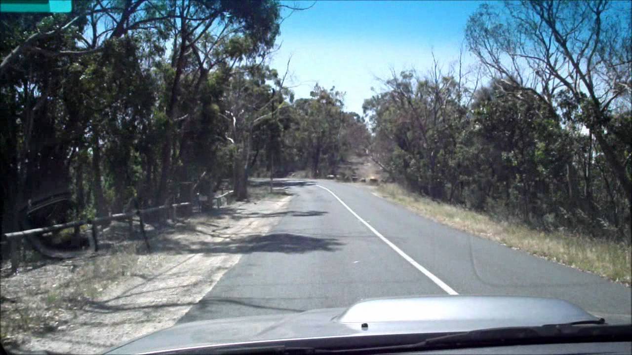 Driving Montacute Road Adelaide Hills - YouTube