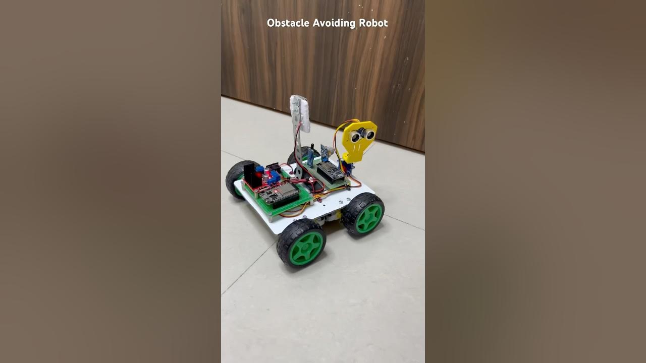 Obstacle Avoiding Robot #arduino #esp8266project #diyprojects #esp32project #diy - YouTube