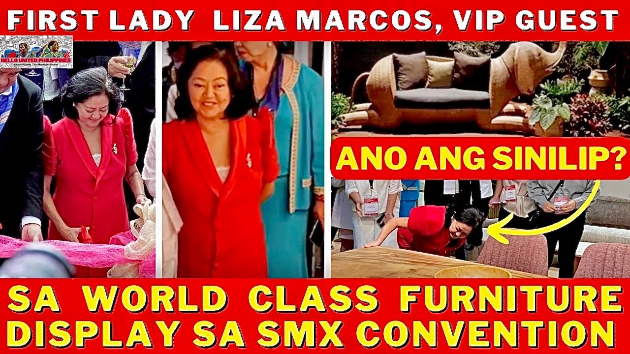 First Lady Liza Marcos, VIP Guest sa Pagbukas ng World Class Furniture ...