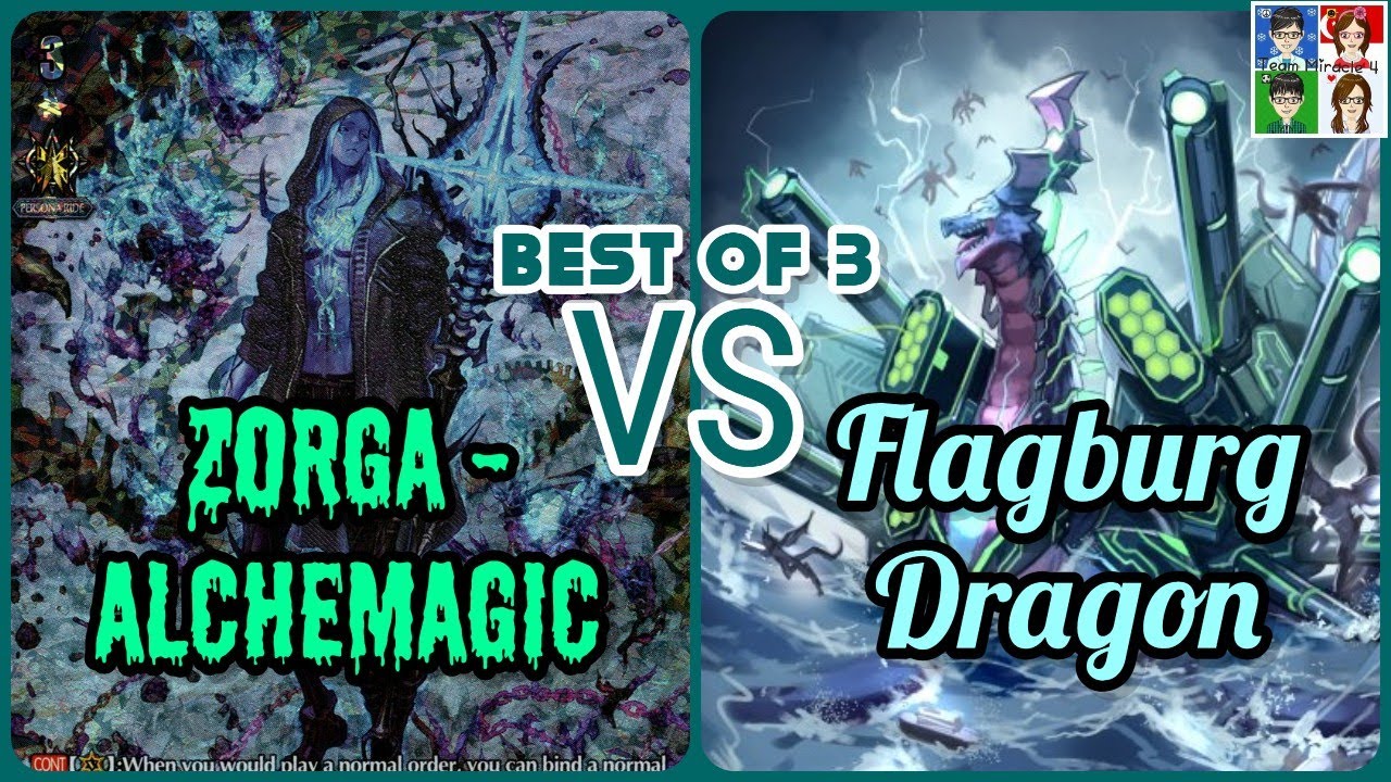 Zorga VS Flagburg Dragon | Cardfight Vanguard D Standard: Stoicheia ...