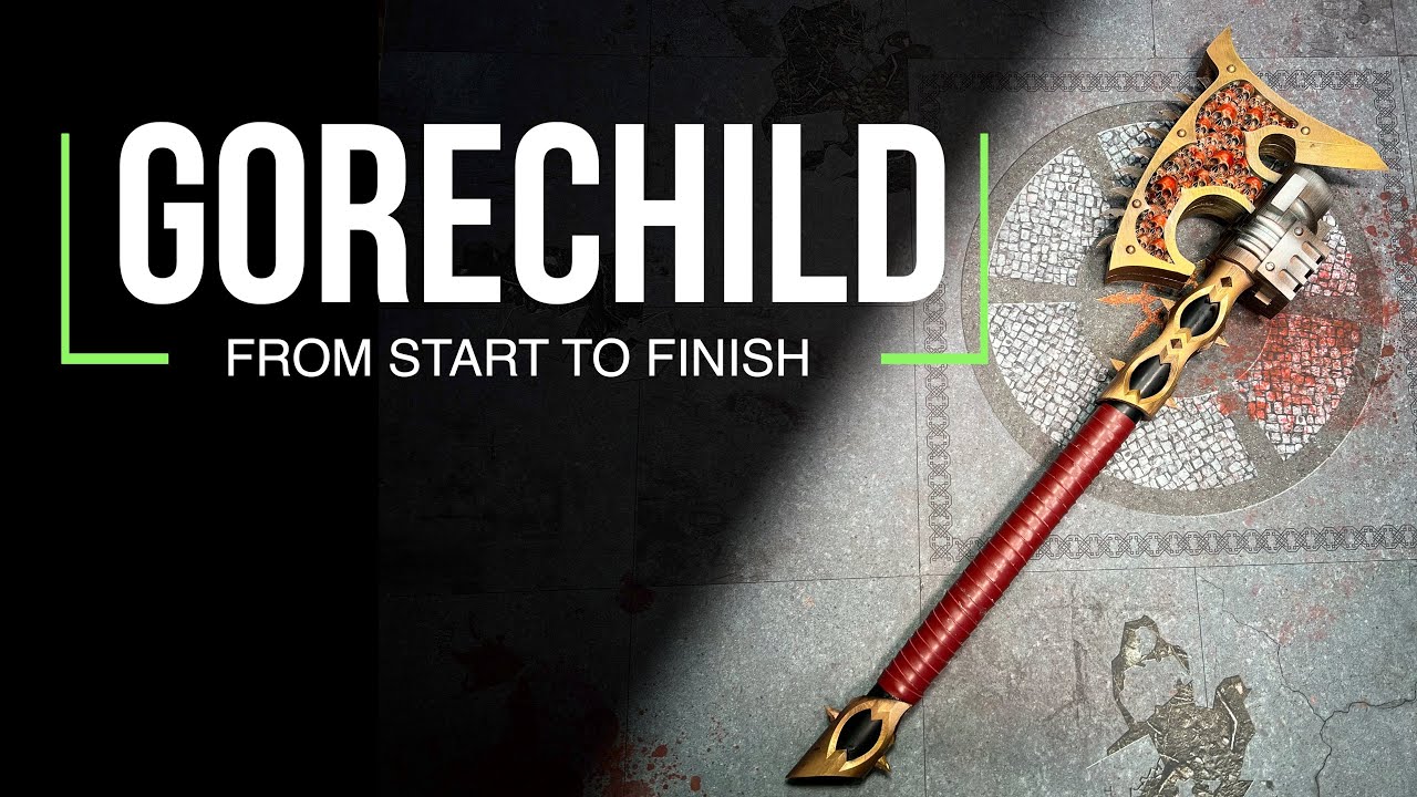 Warhammer 40k Prob Build: Crafting and Painting Gorechild -Step-by-Step ...