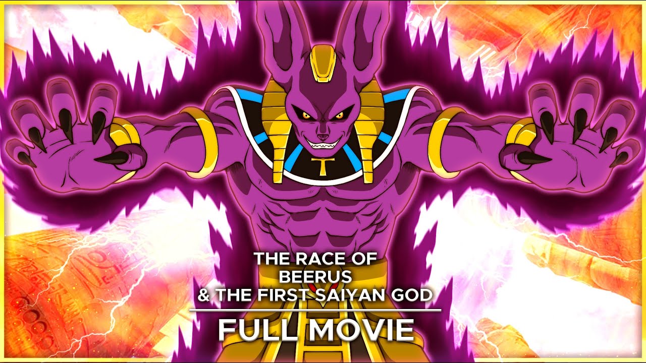 The Race Of Beerus And The First Saiyan God Full Animated Fan Movie Youtube