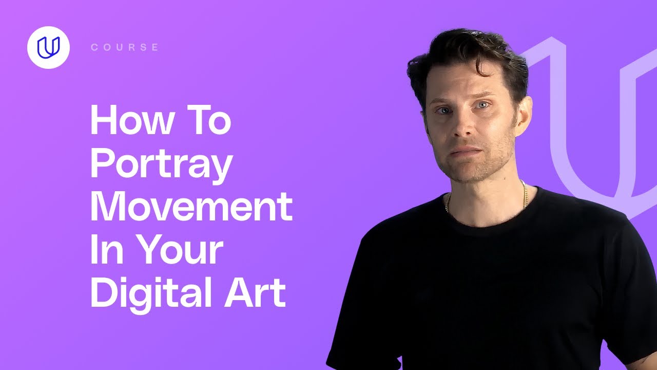 How To Portray Movement In Your Digital Art - YouTube