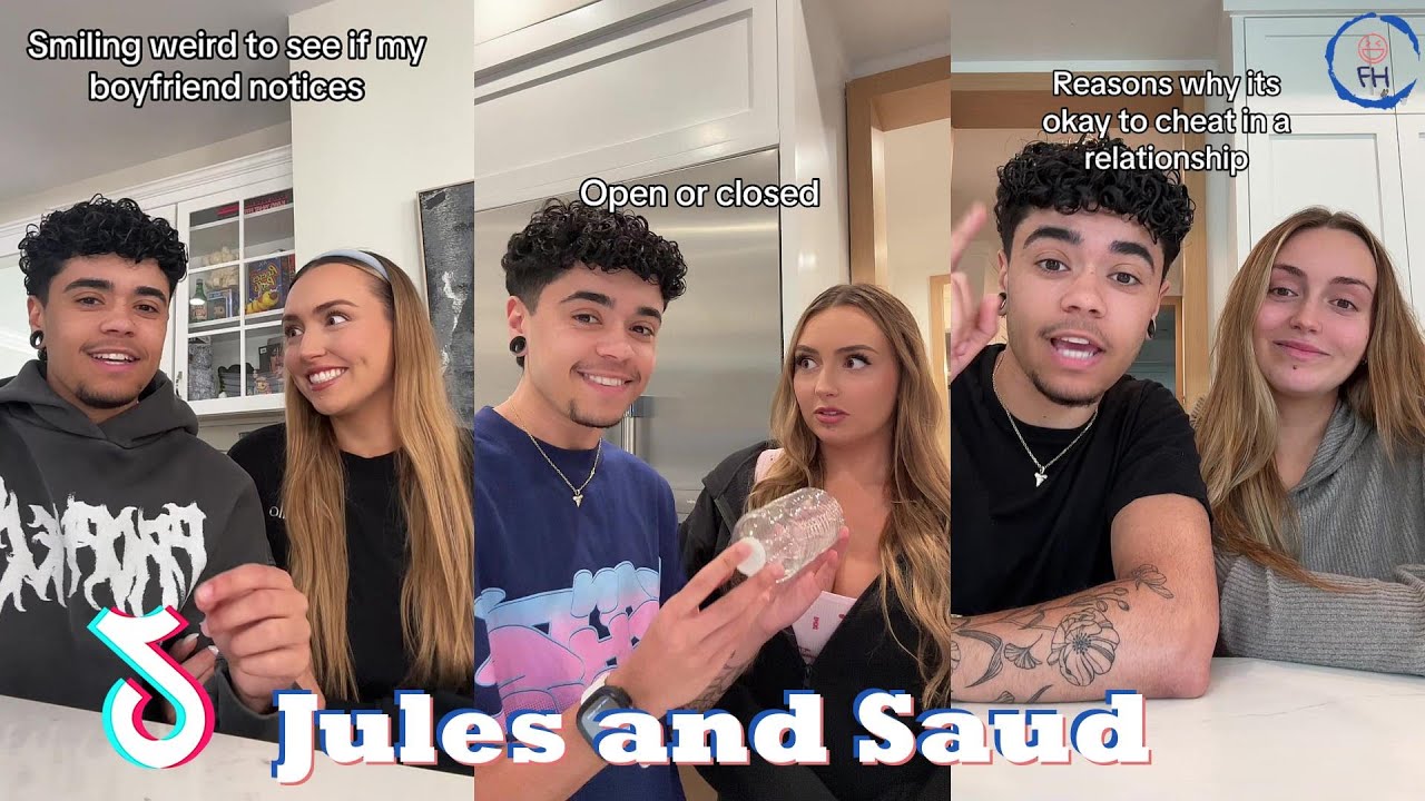 Best Jules and Saud TikTok 2024 | Funny Julia Raleigh and A1saud TikTok ...