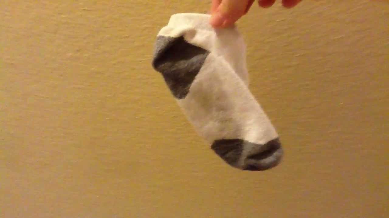 How to drop a sock on the floor - YouTube
