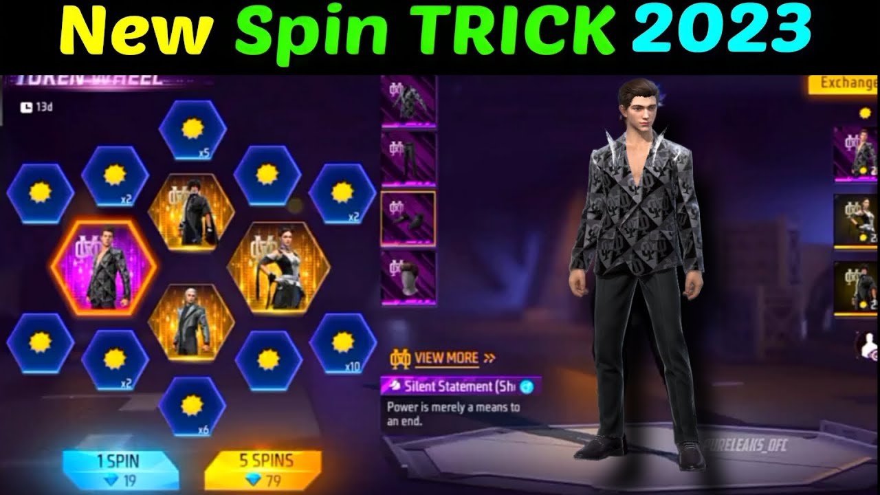 FREE FIRE NEW EVENT SPIN TOKEN WHEEL MONSON ORAKII BUNDLE FF NEW EVENT ...