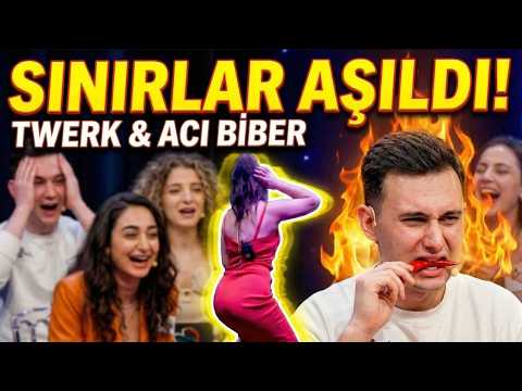 BU MASADA SINIRLAR AŞILDI: Acı Biber ve Twerk Cezası! | Şişe Date #9