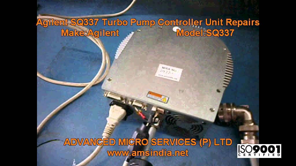 Agilent SQ337 Turbo Pump Controller Unit Repairs @ Advanced Micro ...