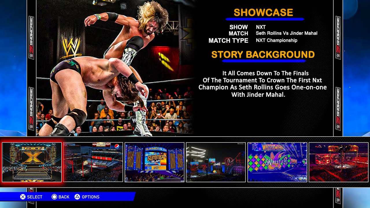 WWE 2K24: Seth Rollins Showcase Mode - Every Possible Match! (Concept ...