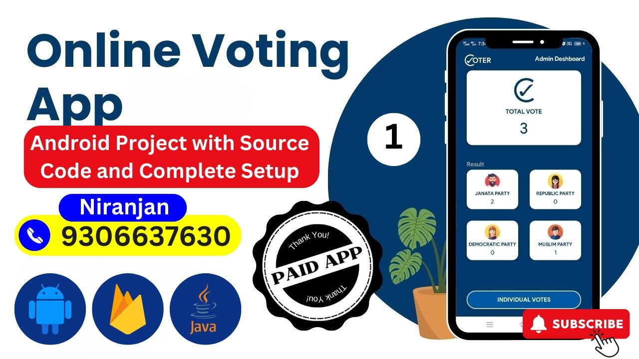 Online voting app | online voting project with source code | online ...